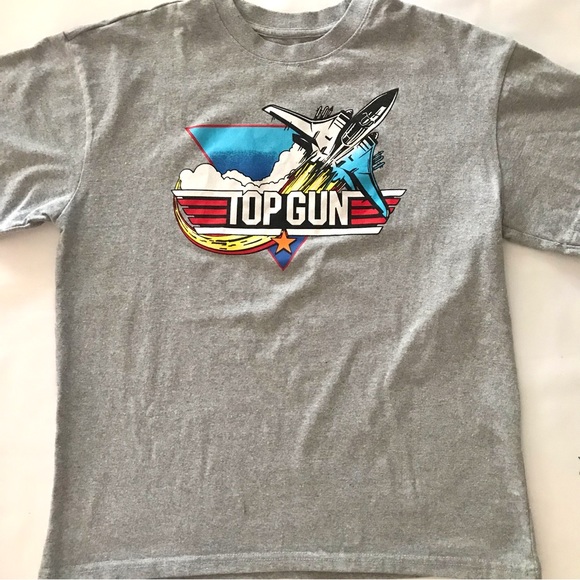Top Gun | Shirts | Top Gun Graphic Tshirt Size Large | Poshmark